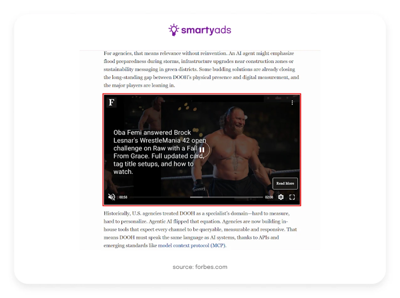 Ad Formats: Examples, Types & Insights for Publishers - SmartyAds